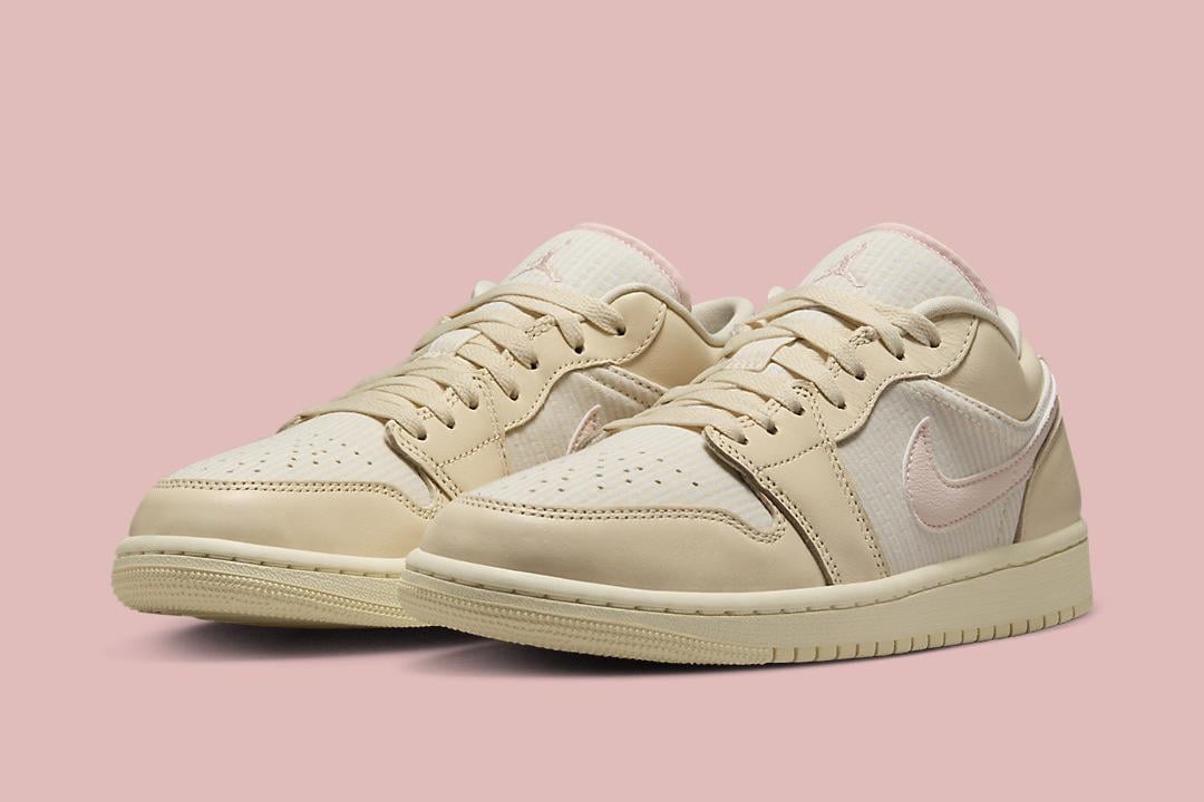 The Air Jordan 1 Low Dresses Up in Clean “Linen” - HQZ