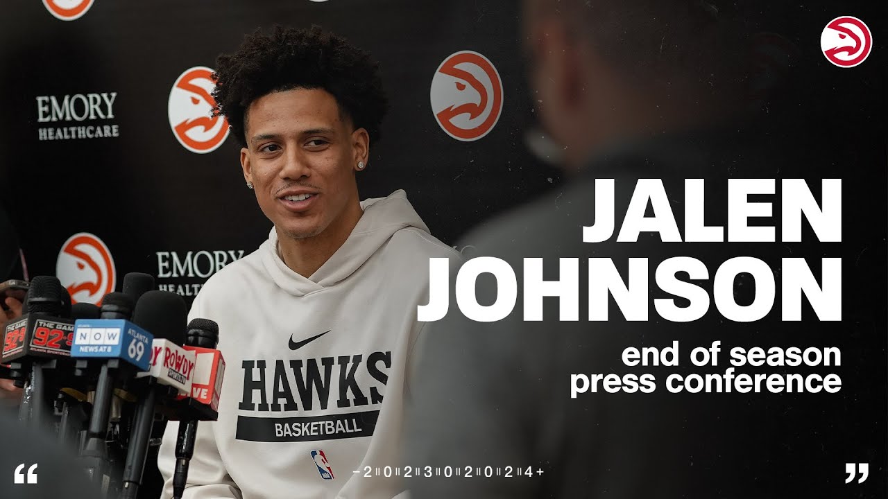 Hawks’ Forward Jalen Johnson (Ankle) Done for the Season