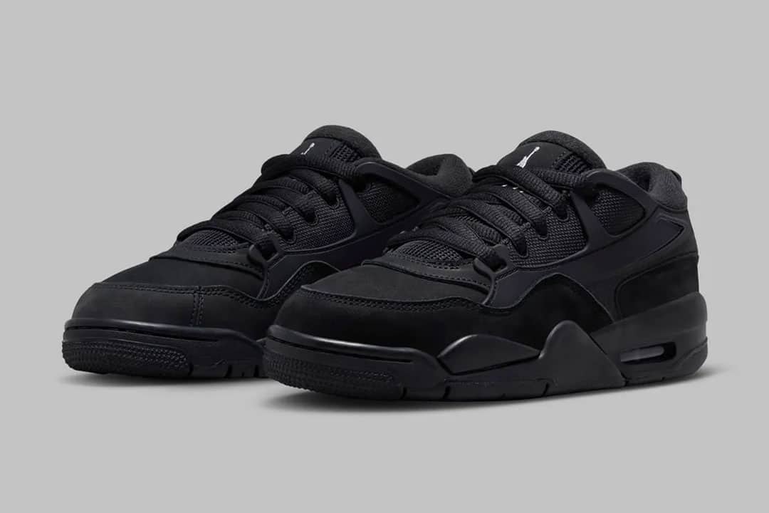 The Air Jordan 4 RM Looks Stealthy with “Black Cat” - HQZ