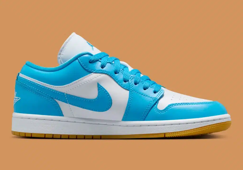 Air Jordan 1 Low "White/Aquatone/Gum Brown" DC0774-104