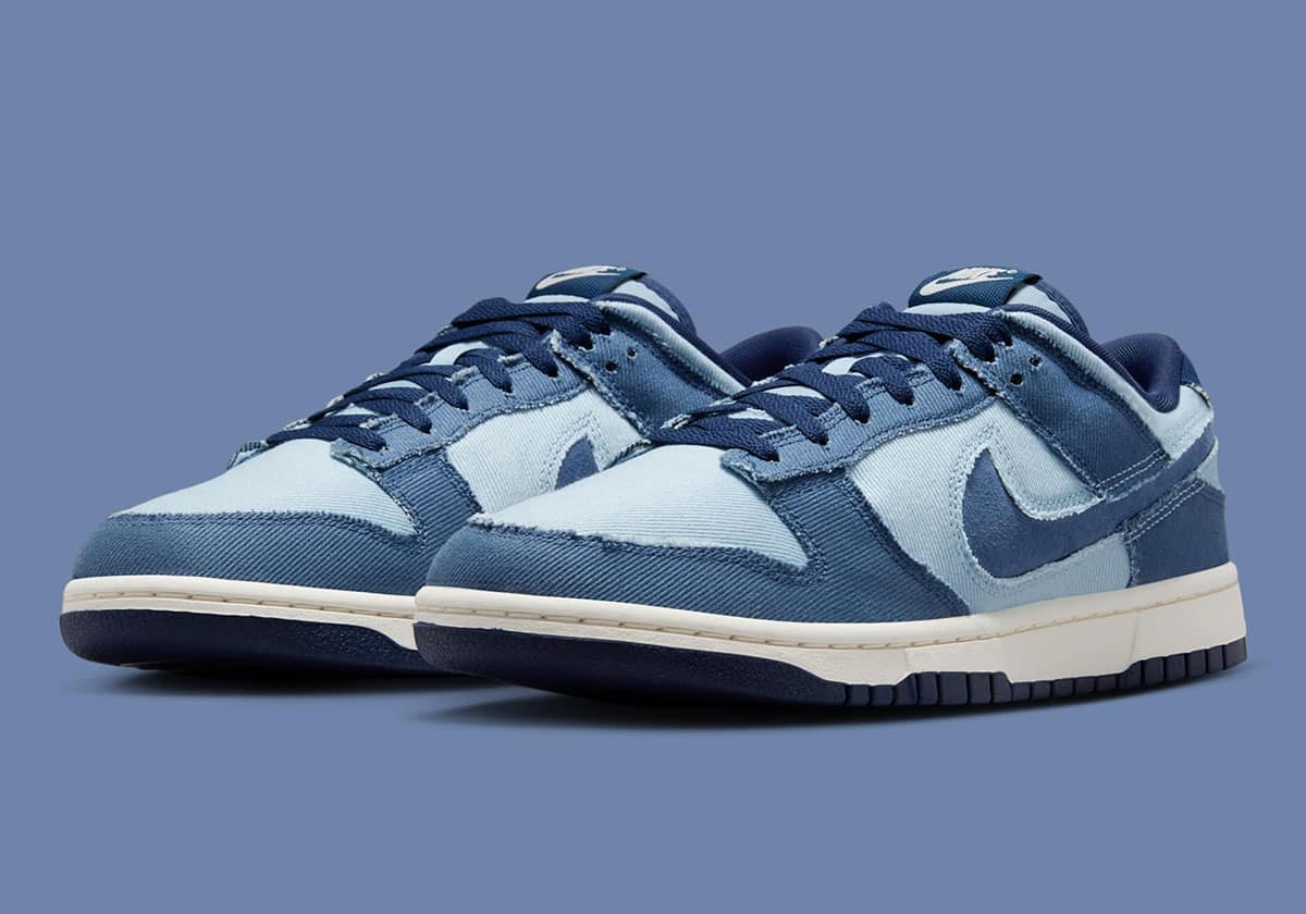 Nike Dunk Low "Denim/Light Armory Blue" HF3141-400 - HQZ